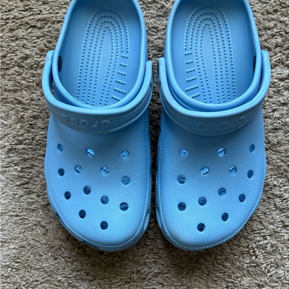 CROCS | Shoes | Light Blue Crocs Pick 5 Free Charms With Purchase ...